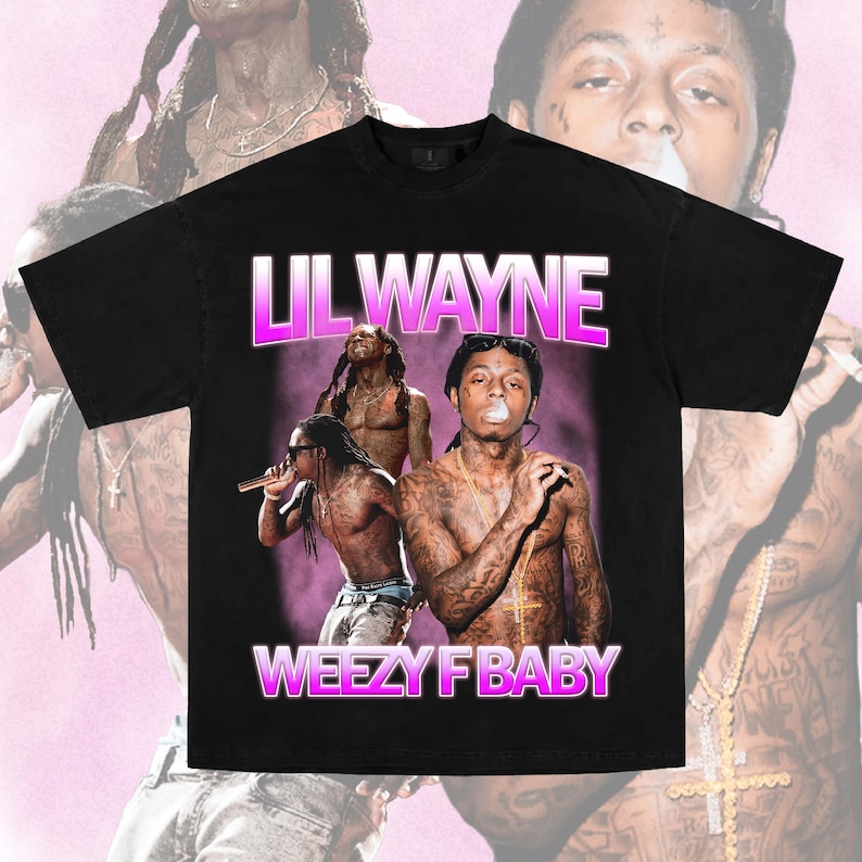 Lil Wayne Tee PNG, Shirt Design Shirts Png, Printable Design, Instant ...
