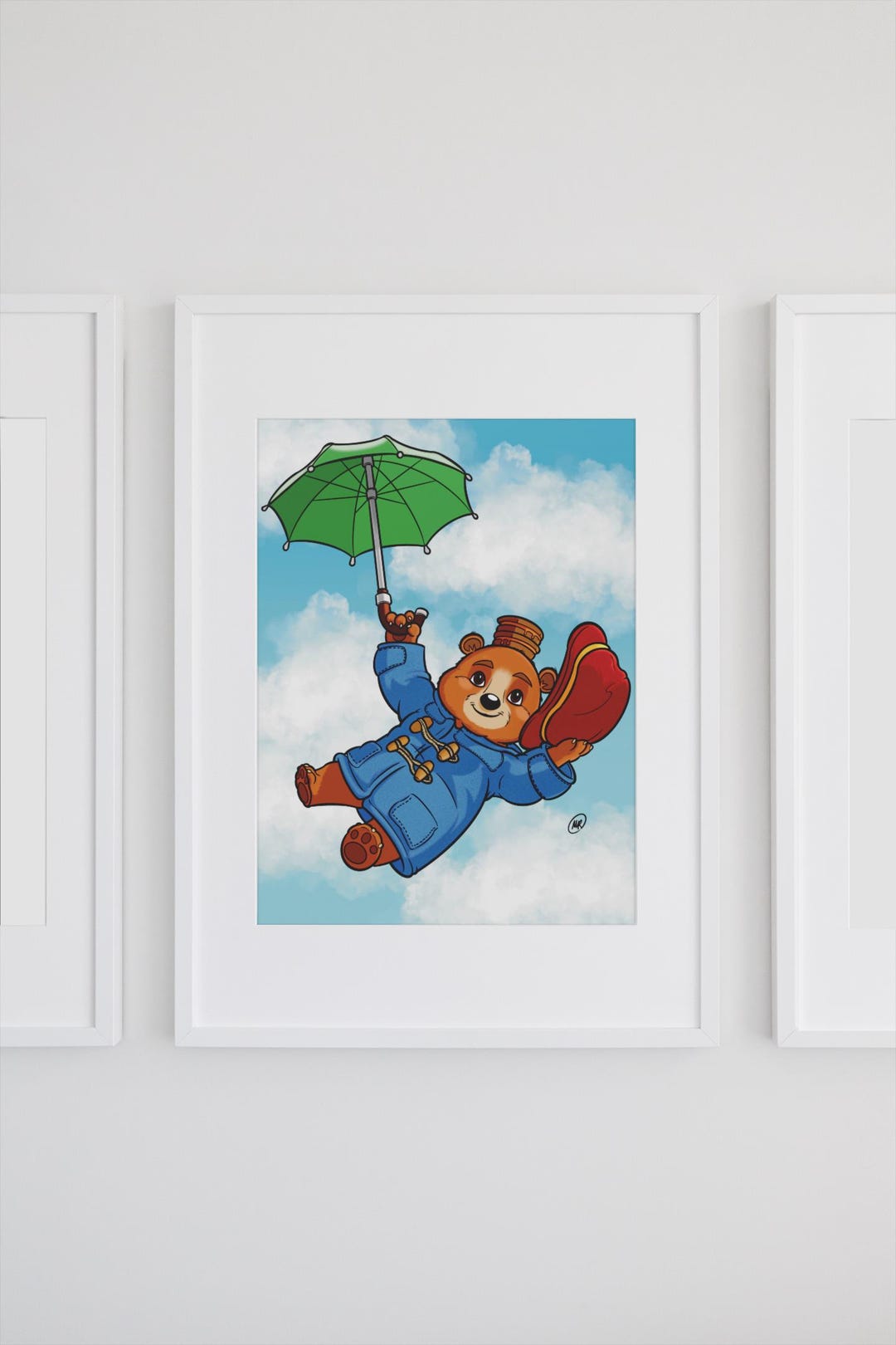 Classic TV and Film: Paddington Original Art Print - Etsy