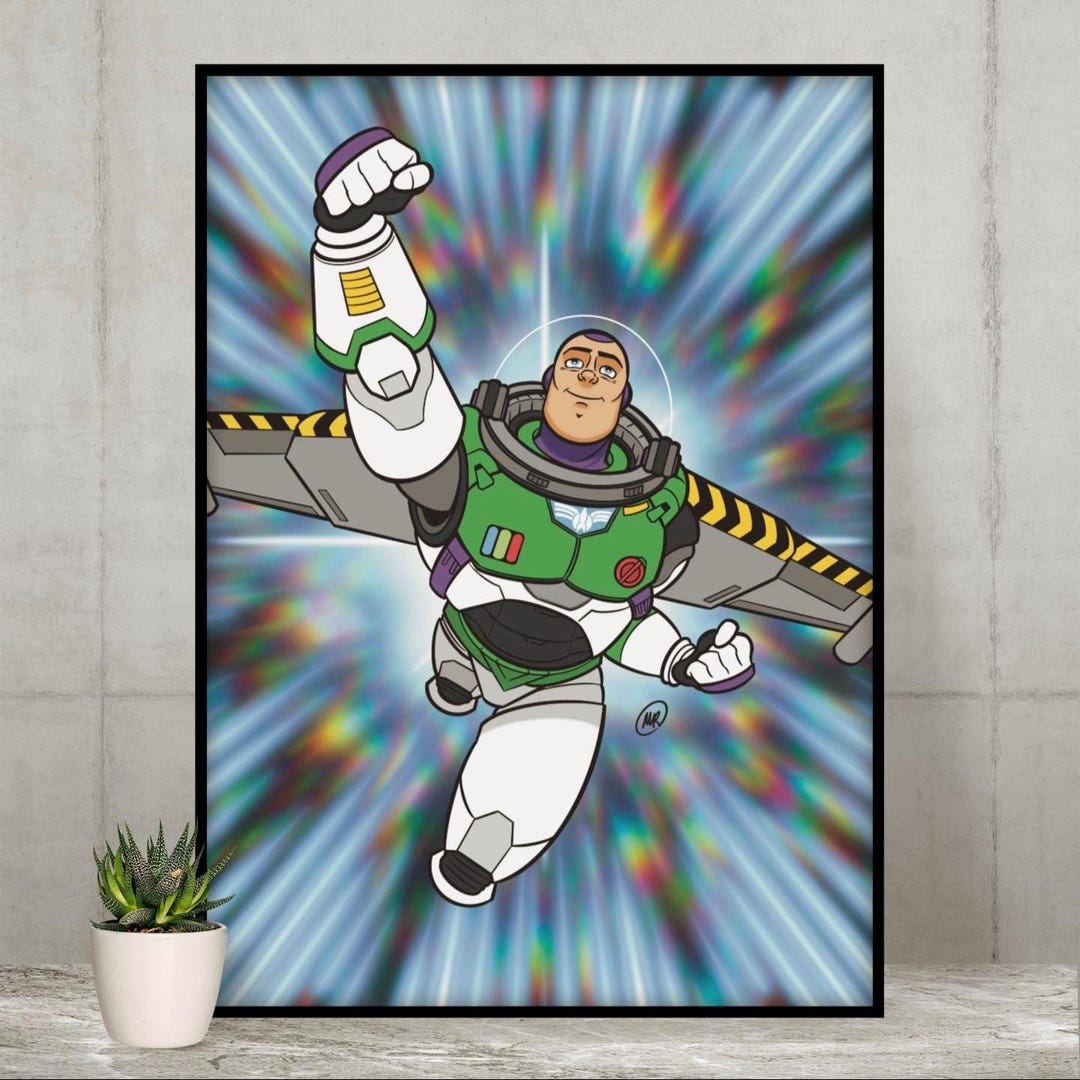 Buzz Lightyear Character From Disney Pixar Toy Story Animated Film ...