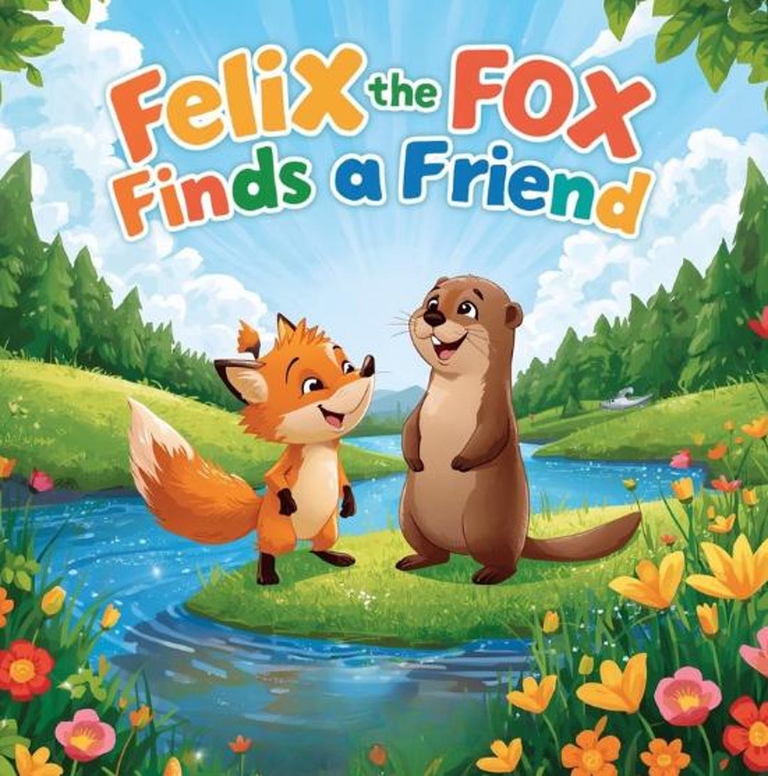 Felix the Fox Finds a Friend – A Bright & Colorful Children’s Storybook ...