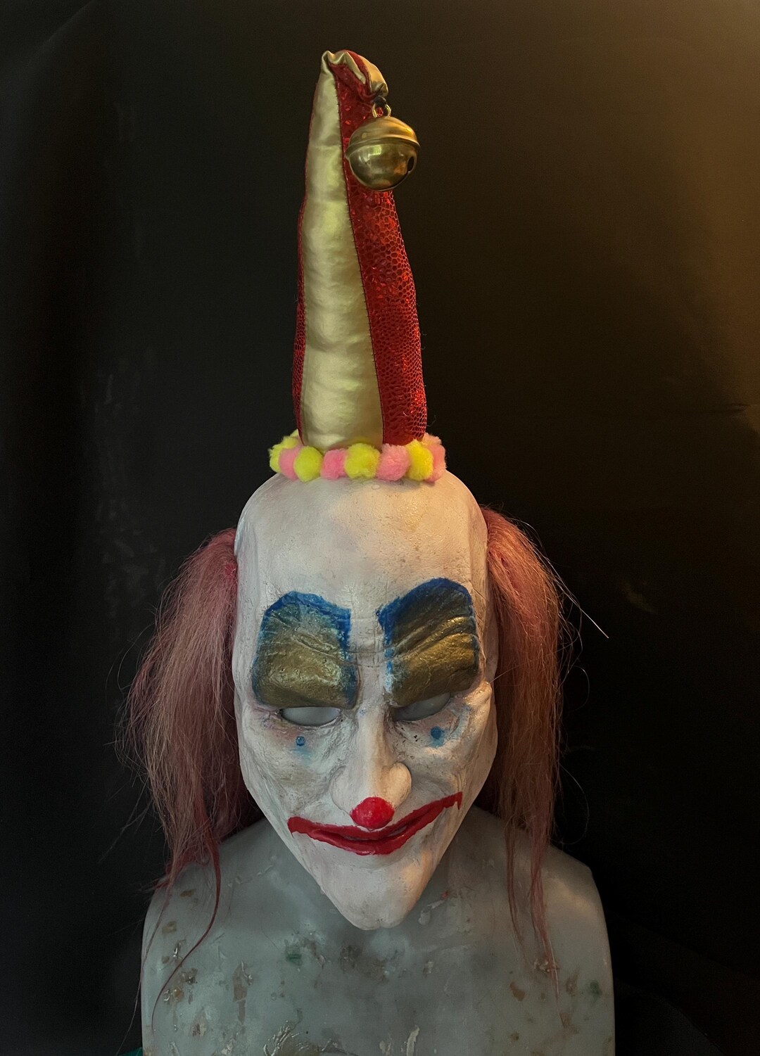 Circus Clown “scary Pete” Silicone Mask - Etsy