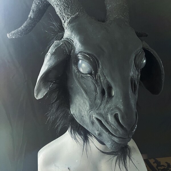 Goat Mask - Etsy