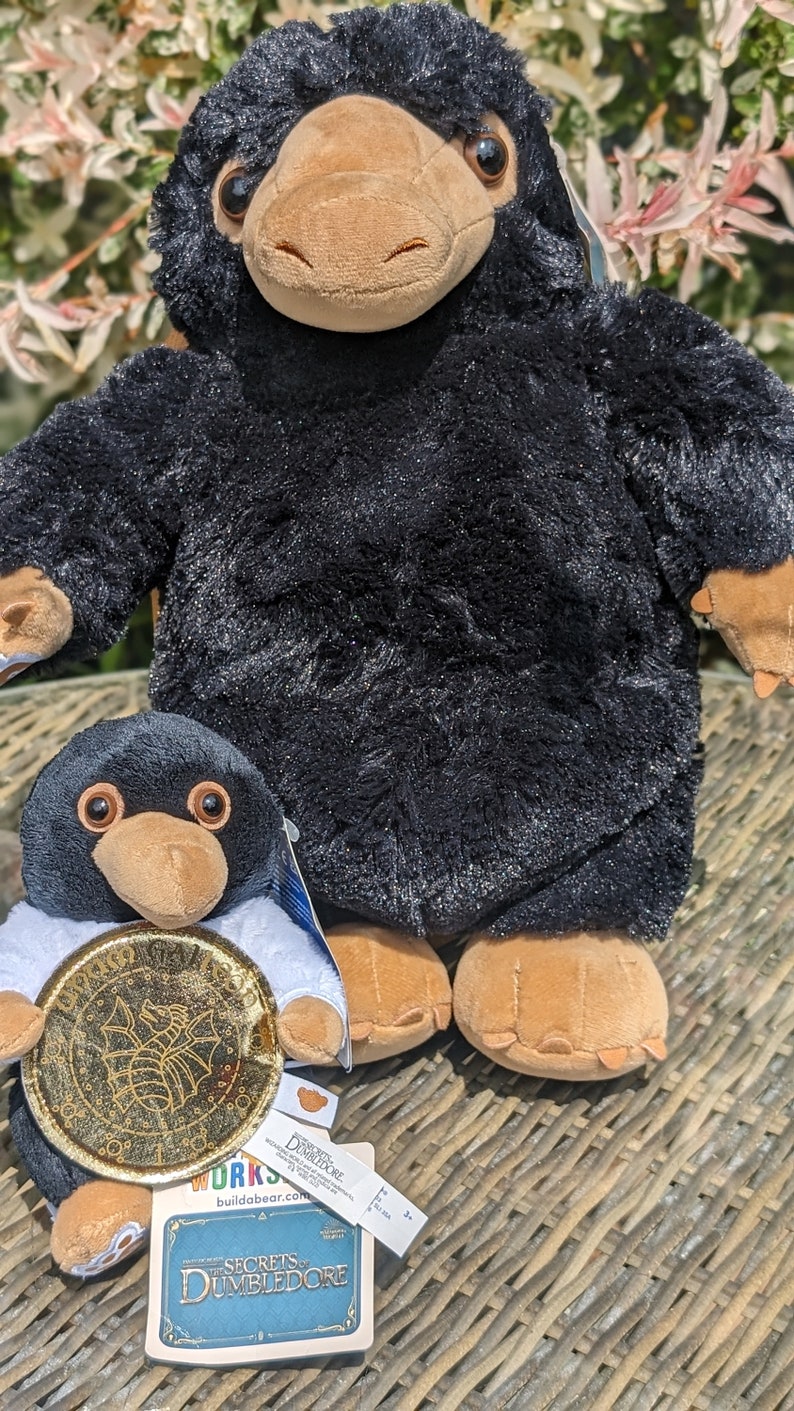 Niffler & Baby Build A Bear From Fantastic Beasts Secrets of Dumbledore ...