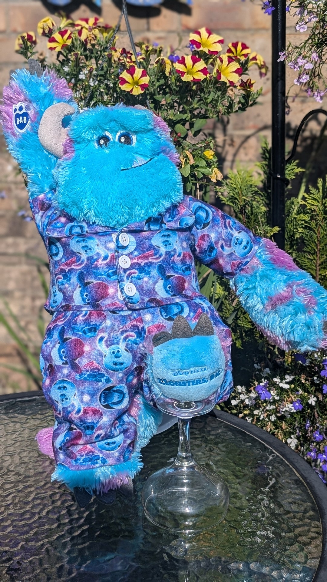 Monster Inc Sully Build A Bear in Shaun the Sheep Pjs - Etsy