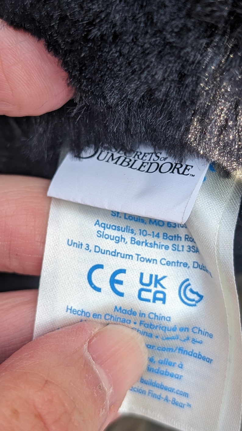 Niffler & Baby Build A Bear From Fantastic Beasts Secrets of Dumbledore ...