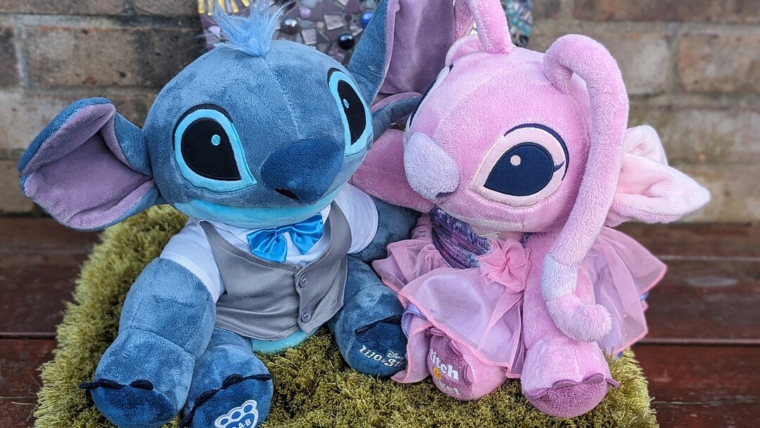 Angel & Stitch Build a Bears off to the Prom - Etsy