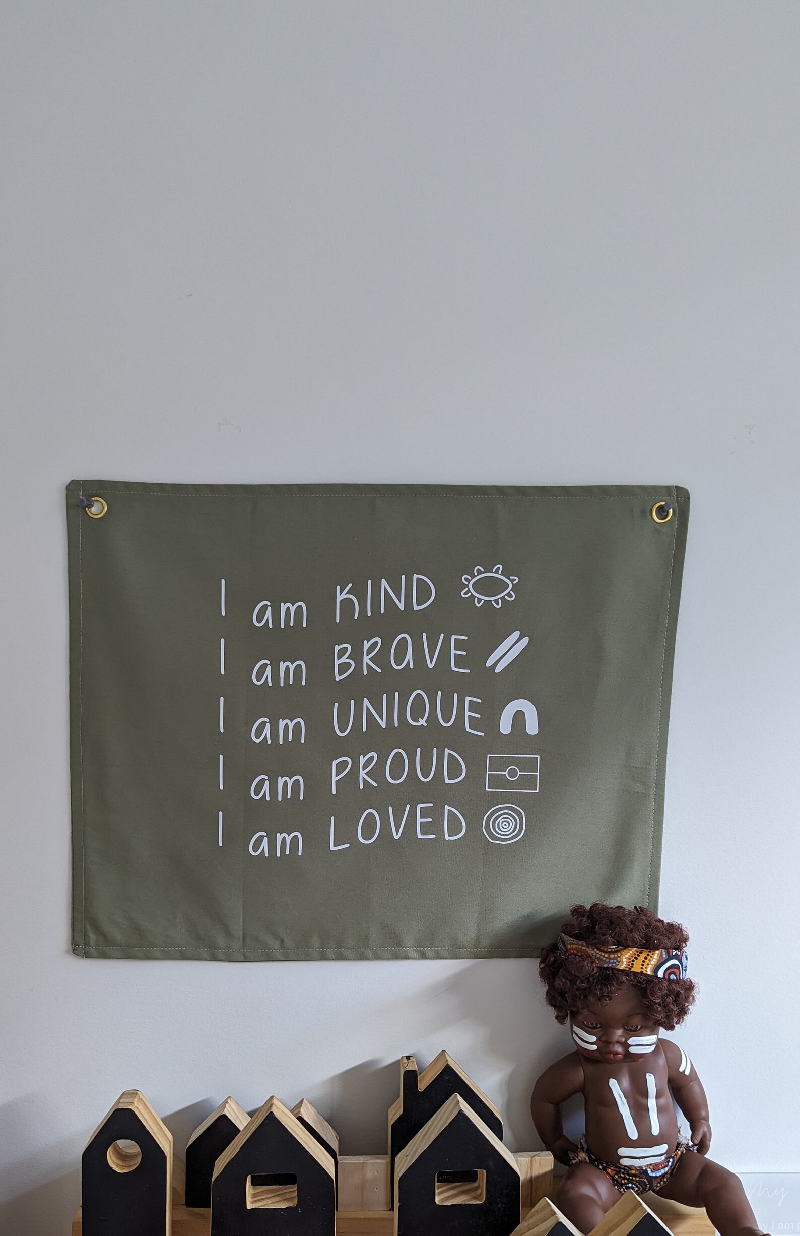 Aboriginal Affirmation Wall Banner - Etsy