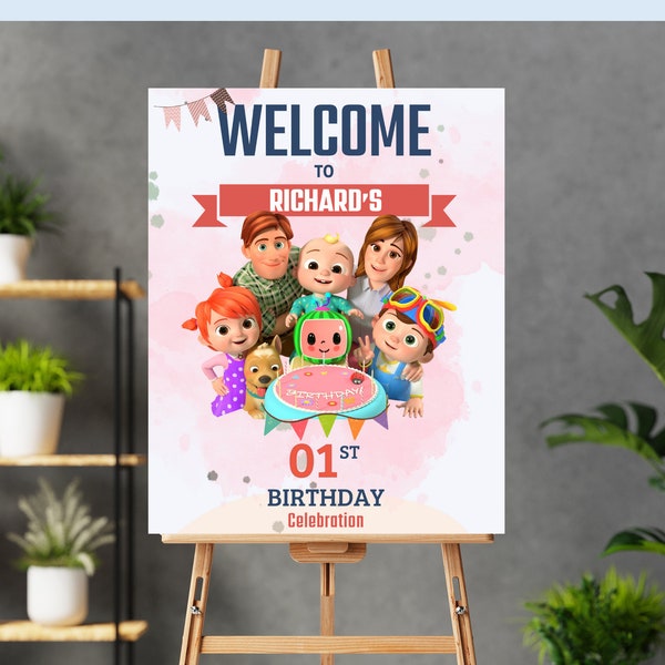Cocomelon Birthday Card Printable - Etsy