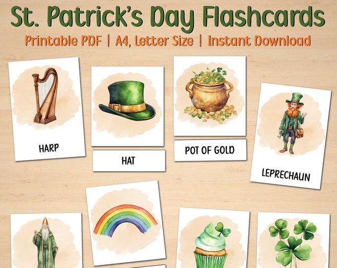 St Patrick's Day Movement Cards, St Patricks Day Classroom Activity, St ...