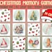 Printable Christmas Memory Game: Kids Matching Activity (PDF) - Etsy