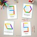 Shapes & Numbers Popsicle Sticks Activity, Craft Sticks, Montessori ...