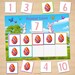 1-10 Numbers Count, Easter Activities for Kids, Preschool Activity ...