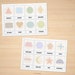 Shapes Flash Cards, Preschool Activity, Printable Montessori Cards ...
