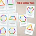 Shapes Popsicle Sticks Activity, Craft Sticks Activity, Montessori Game ...
