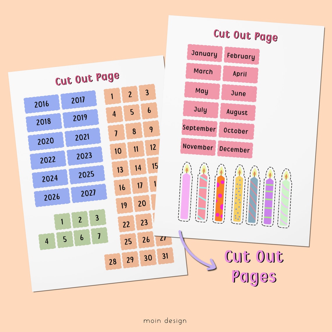 Learn My Birthday Activity, Printable Worksheet, Busy Books Page ...