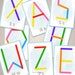Alphabet Popsicle Sticks Activity, Craft Sticks Activity, Montessori ...