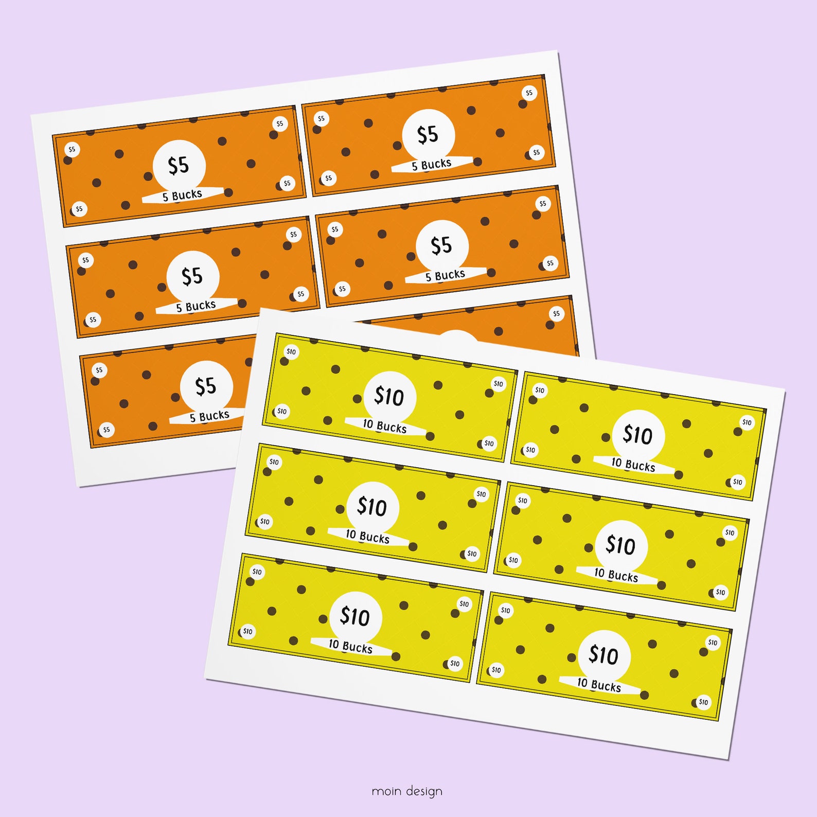 Printable Reward Bucks, Editable Chore Bucks, Reward Money, Reward ...