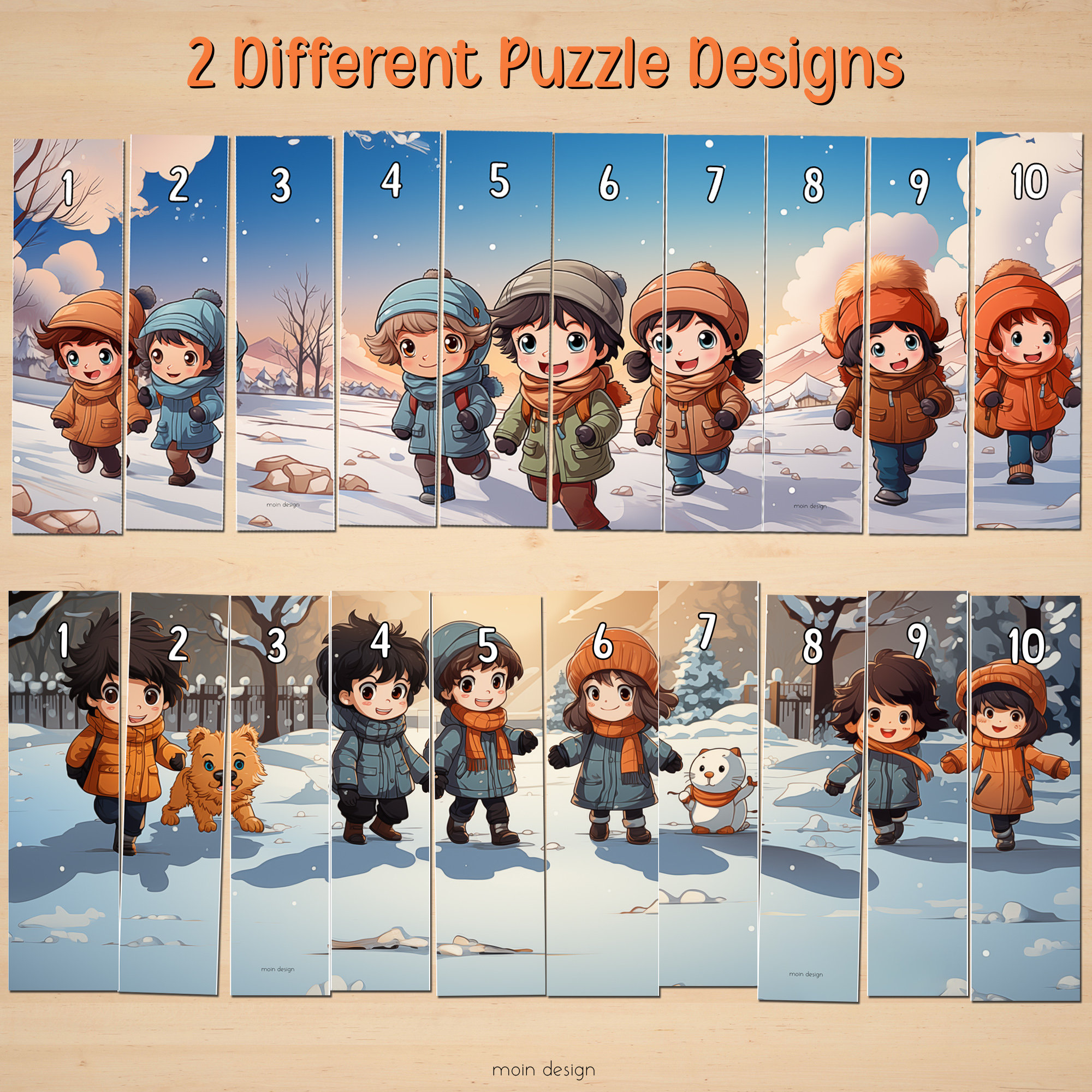 Printable Number Puzzle, Number Counting 1-10, Preschool Activities ...