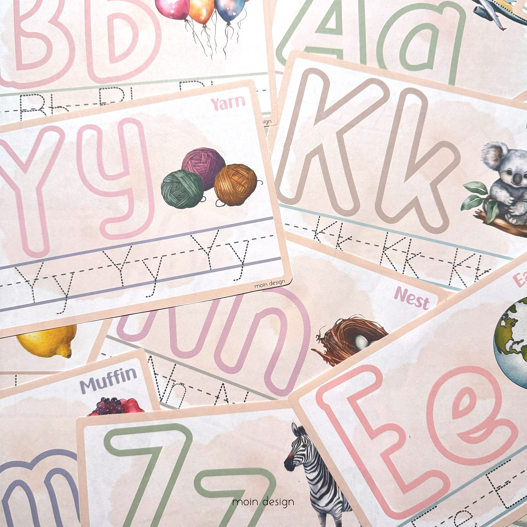 Alphabet Play Dough Mats Printable Learning Activity ABC - Etsy Australia