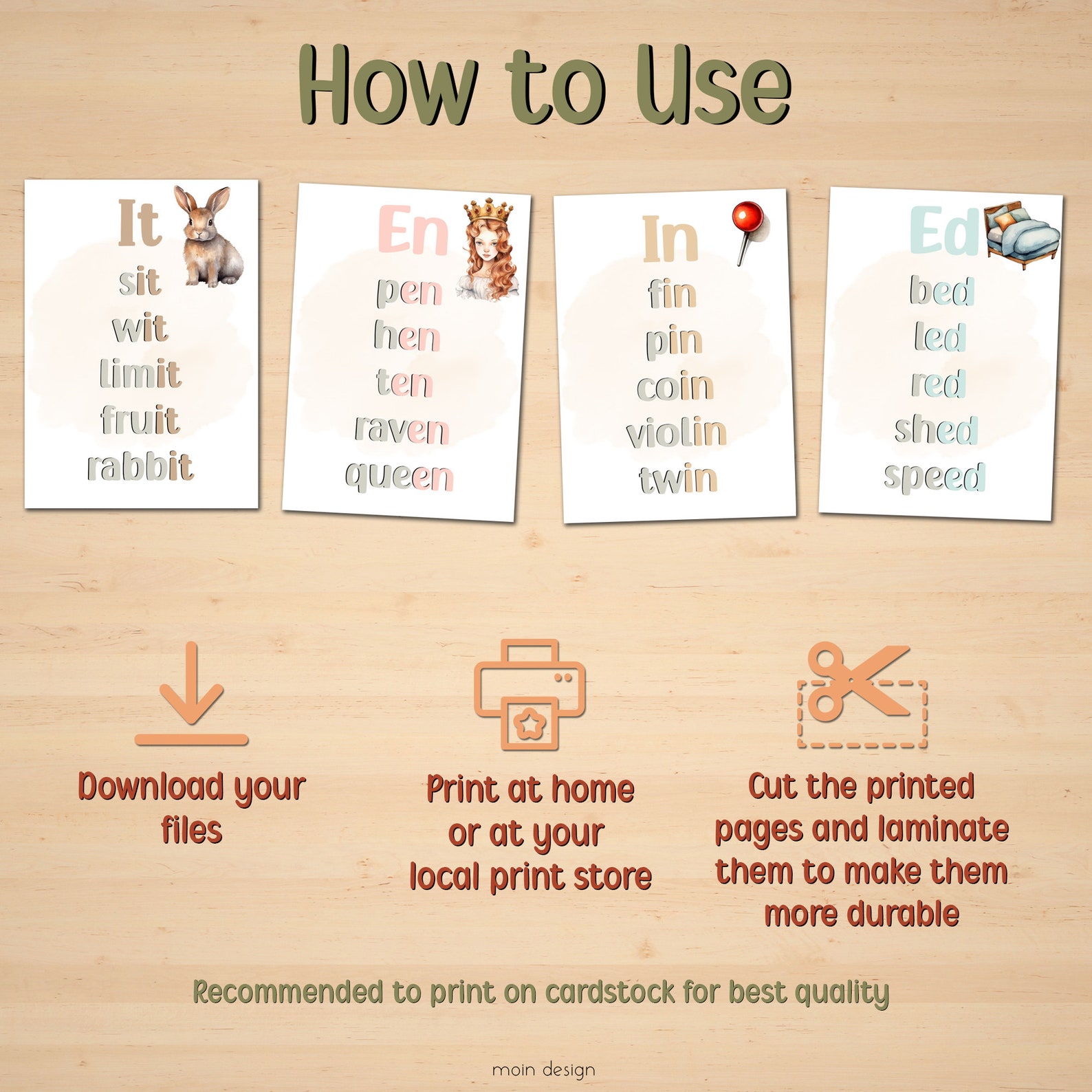 Printable Word Endings, Phonic Activity Flash Cards, Digraph Sounds ...