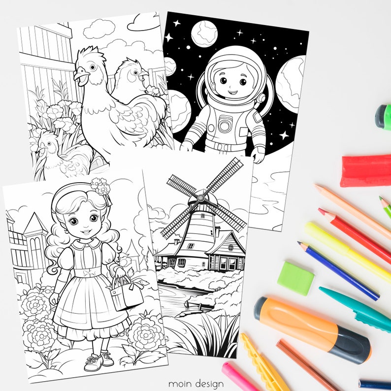 Coloring Page for Kids, Printable Coloring Sheets, Kids Activity ...