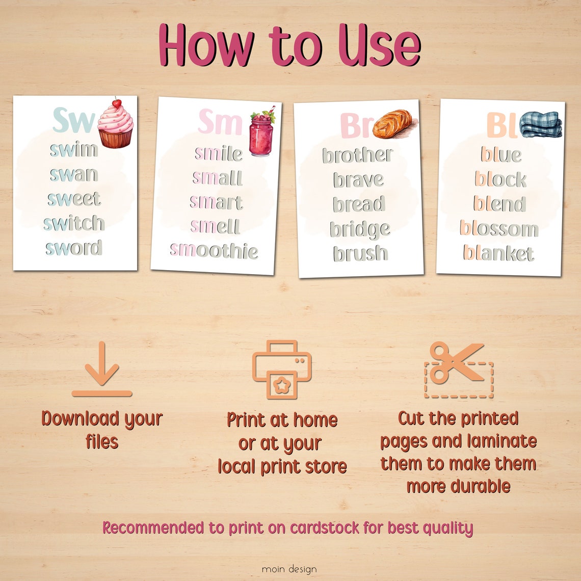 Consonant Digraph Flash Cards, Phonics Chart, Phonetic Learning ...