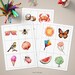 Summer Matching Game for Toddlers, Puzzle for Kids, Toddler Activity ...