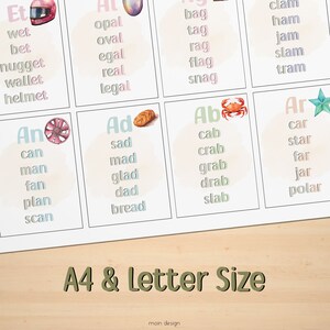 Printable Word Endings, Phonic Activity Flash Cards, Digraph Sounds ...
