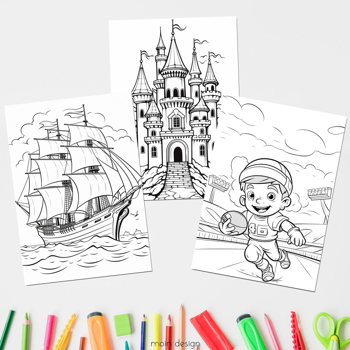 Coloring Page for Kids Printable Coloring Sheets Kids - Etsy