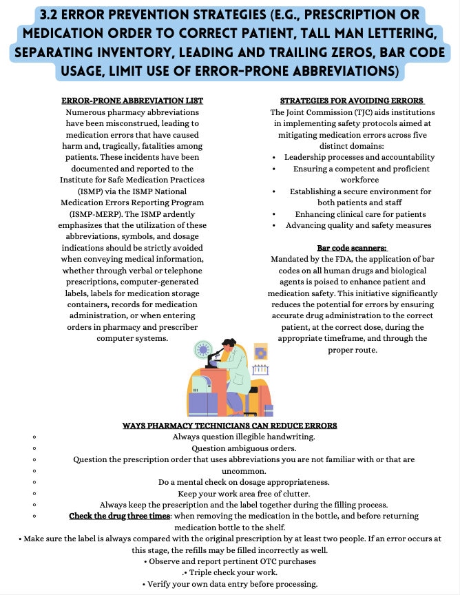 PTCB Exam Study Guide DIGITAL - Etsy