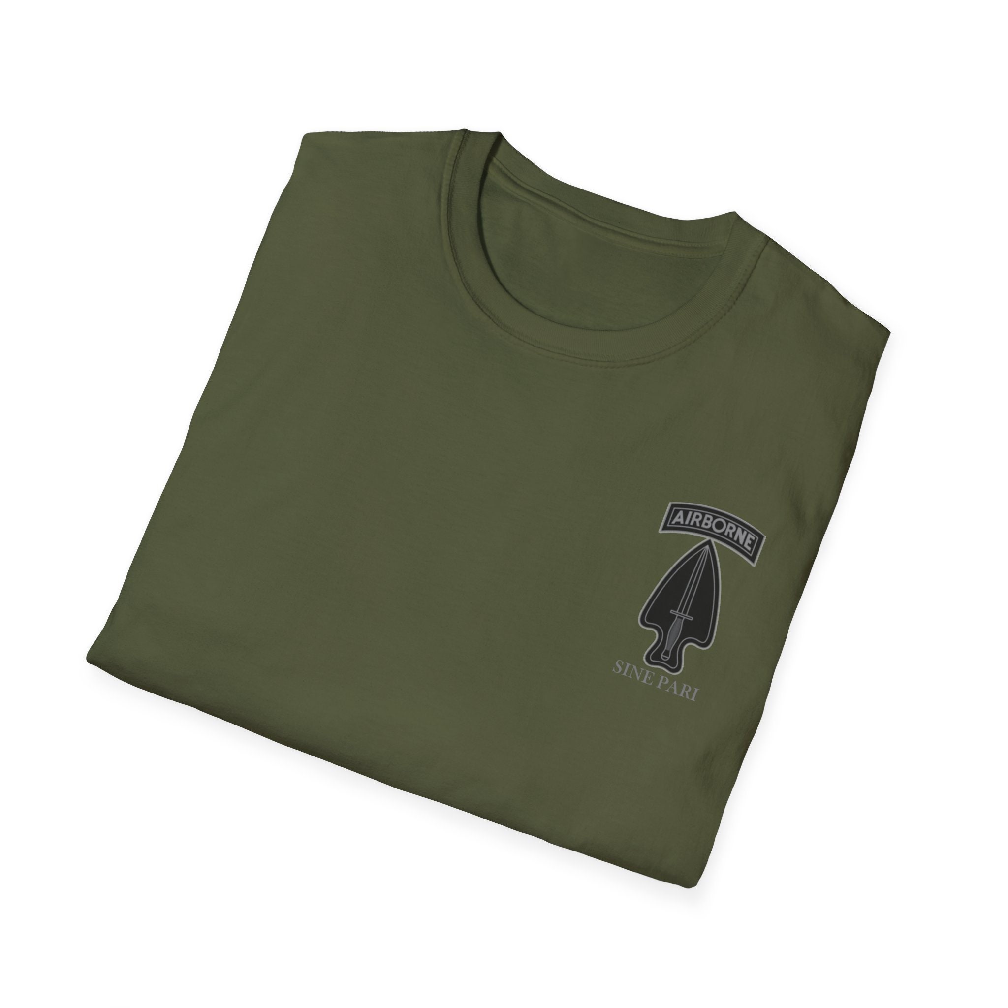USASOC BLACKOUT (US Army Special Operations Command) Unisex Softstyle T ...