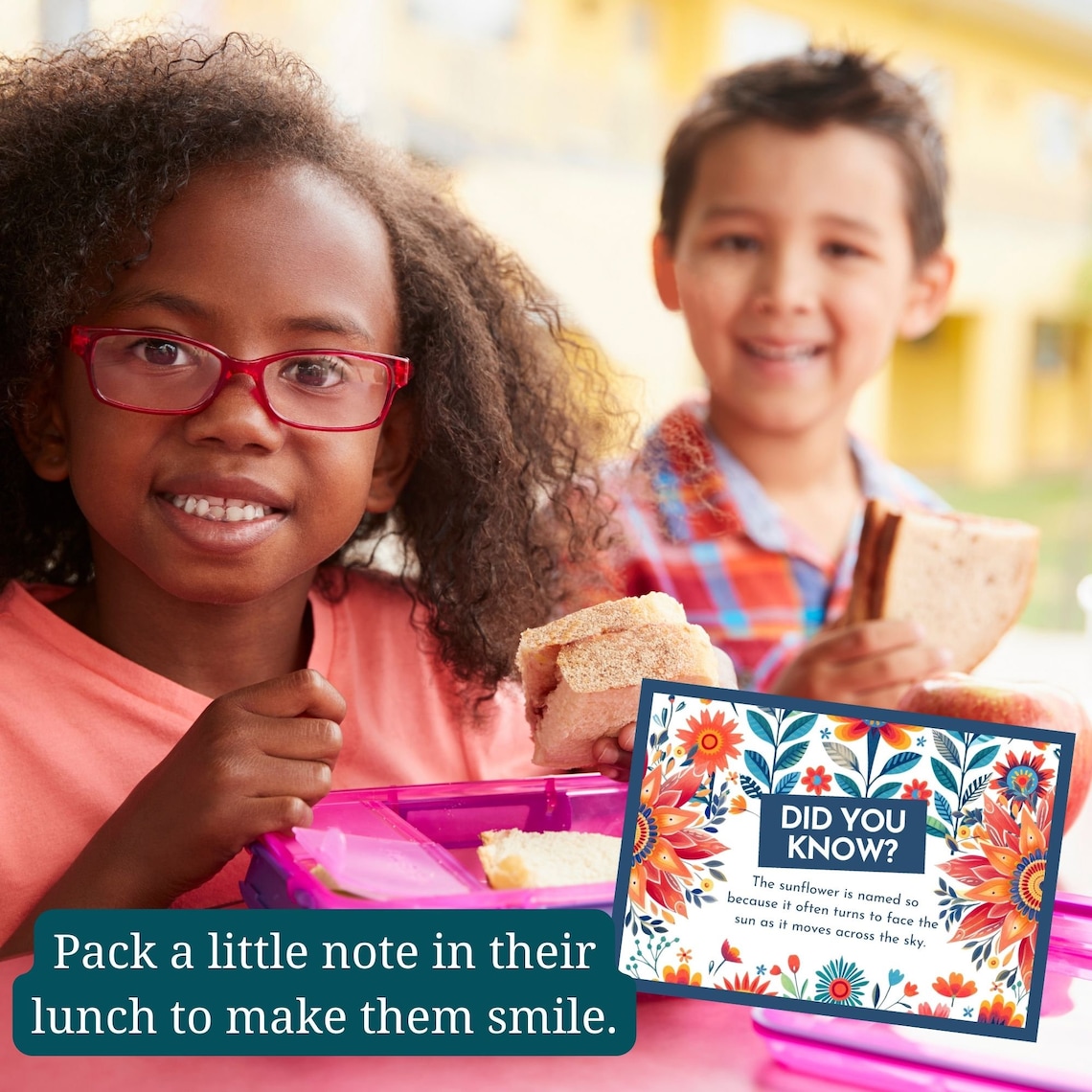 Printable Lunch Box Notes for Kids | Kindness Cards | Kid Affirmations ...