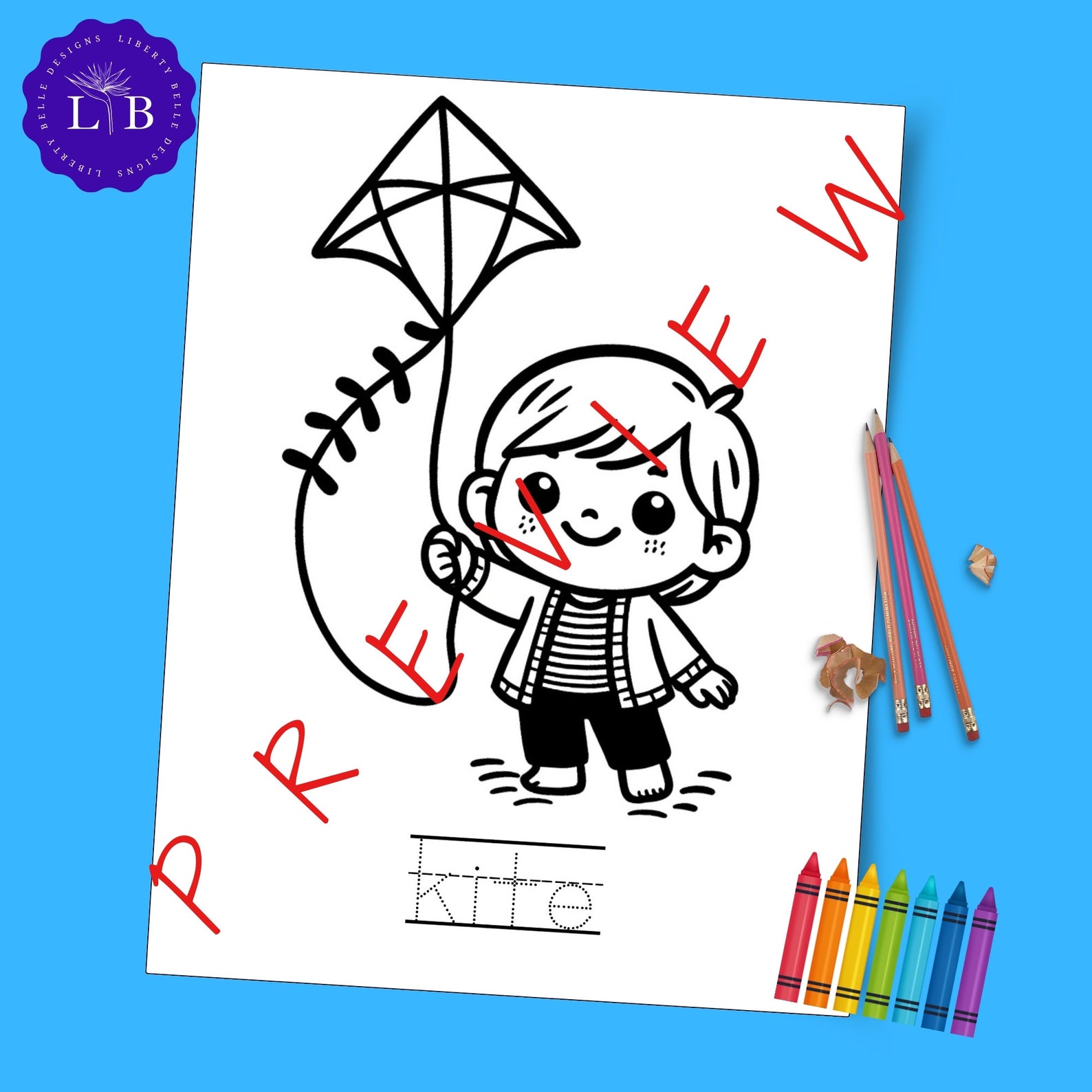 Printable Letter Tracing Coloring Pages Preschool Kindergarten Learning ...