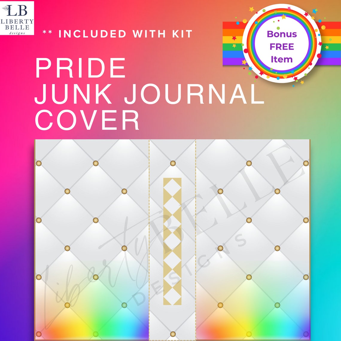 Printable LGBTQ+ Pride Junk Journal Kit | LGBTQ+ Scrapbooking | Pride ...
