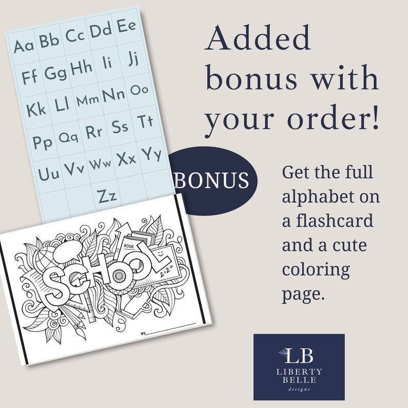 Printable Alphabet Flashcards Toddlers and Preschool Learning A-Z ...