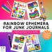 Printable LGBTQ+ Pride Junk Journal Kit | LGBTQ+ Scrapbooking | Pride ...