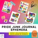 Printable LGBTQ+ Pride Junk Journal Kit | LGBTQ+ Scrapbooking | Pride ...