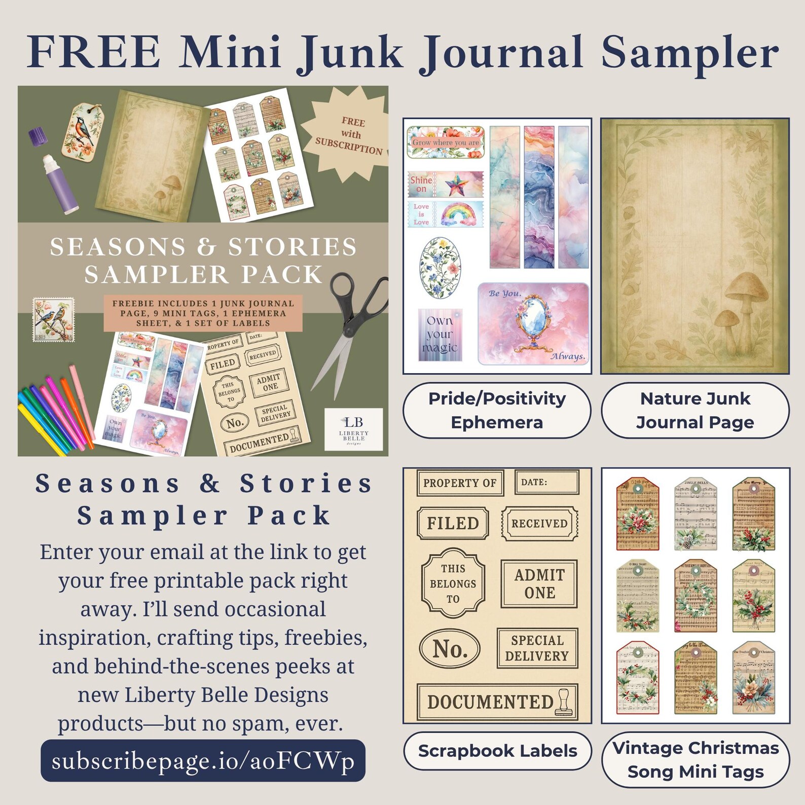 Printable LGBTQ+ Pride Junk Journal Kit | LGBTQ+ Scrapbooking | Pride ...