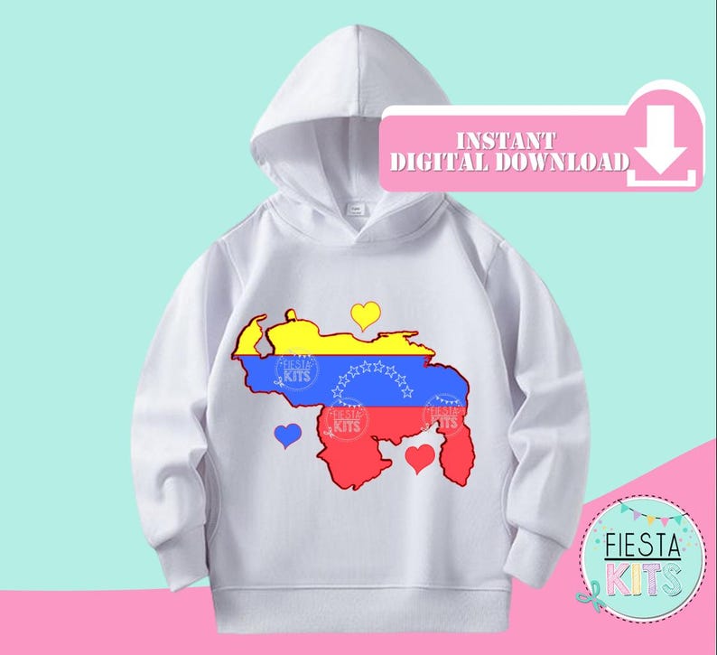 Layered Venezuela Map, Venezuela Map Vinyl Template, Venezuela Map ...