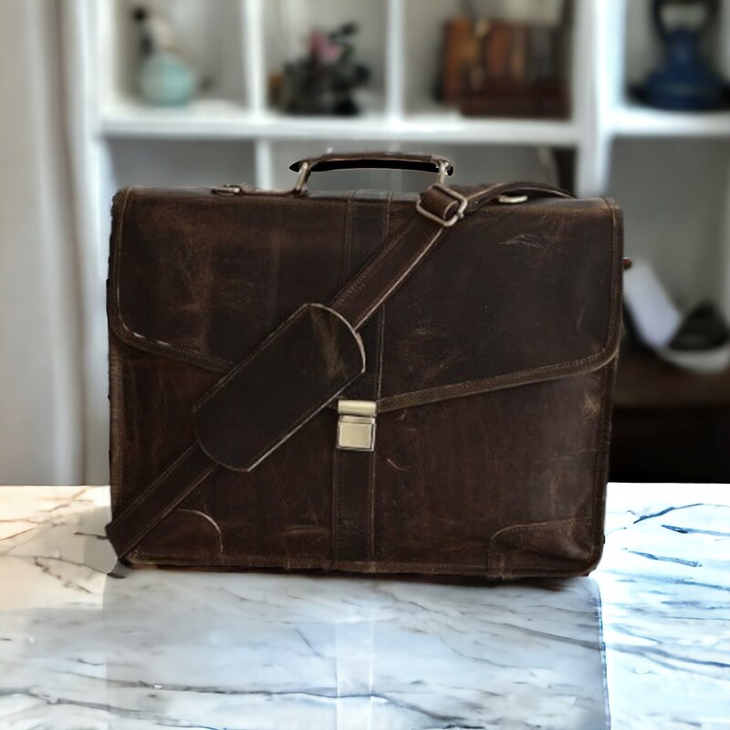 Handmade Briefcase - Etsy