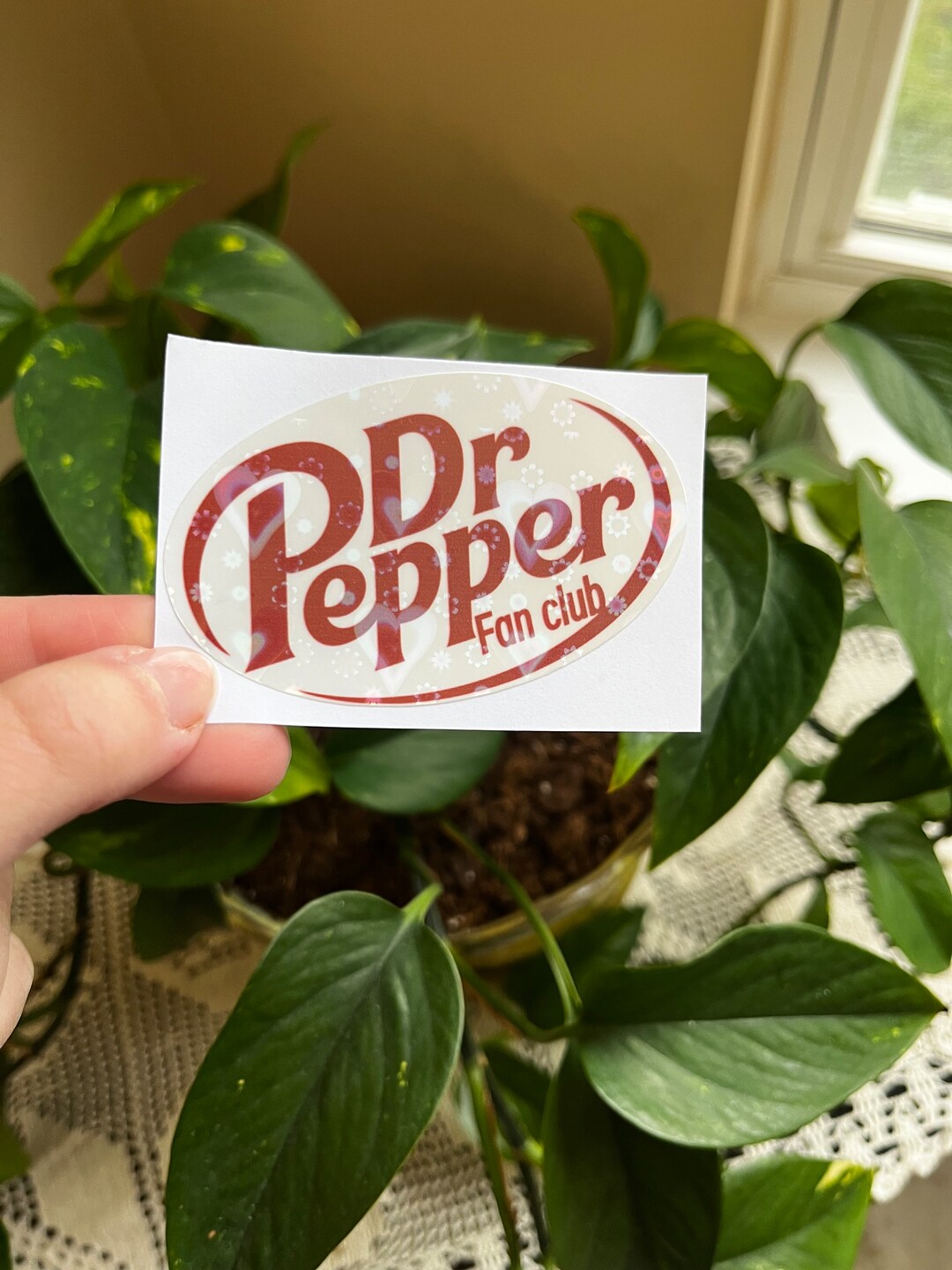 Dr Pepper Fan Club Sticker, Dr Pepper Lovers Sticker, Dr Pepper Fan, Dr ...