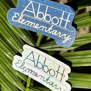 Abbott Elementary Sticker, Abbott Elementary Fan, Abbott Elementary ...