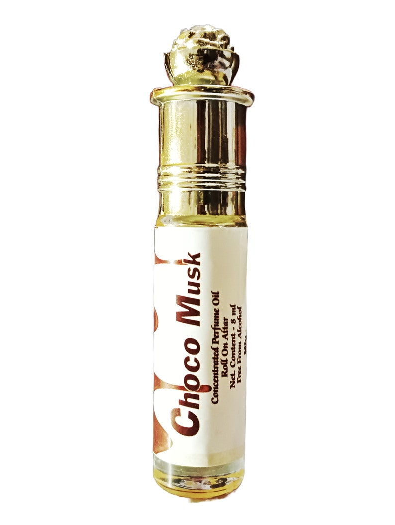 Choco Musk Attar Perfume Oil, Cocoa & Musk Scent, Pure and Alcohol Free ...