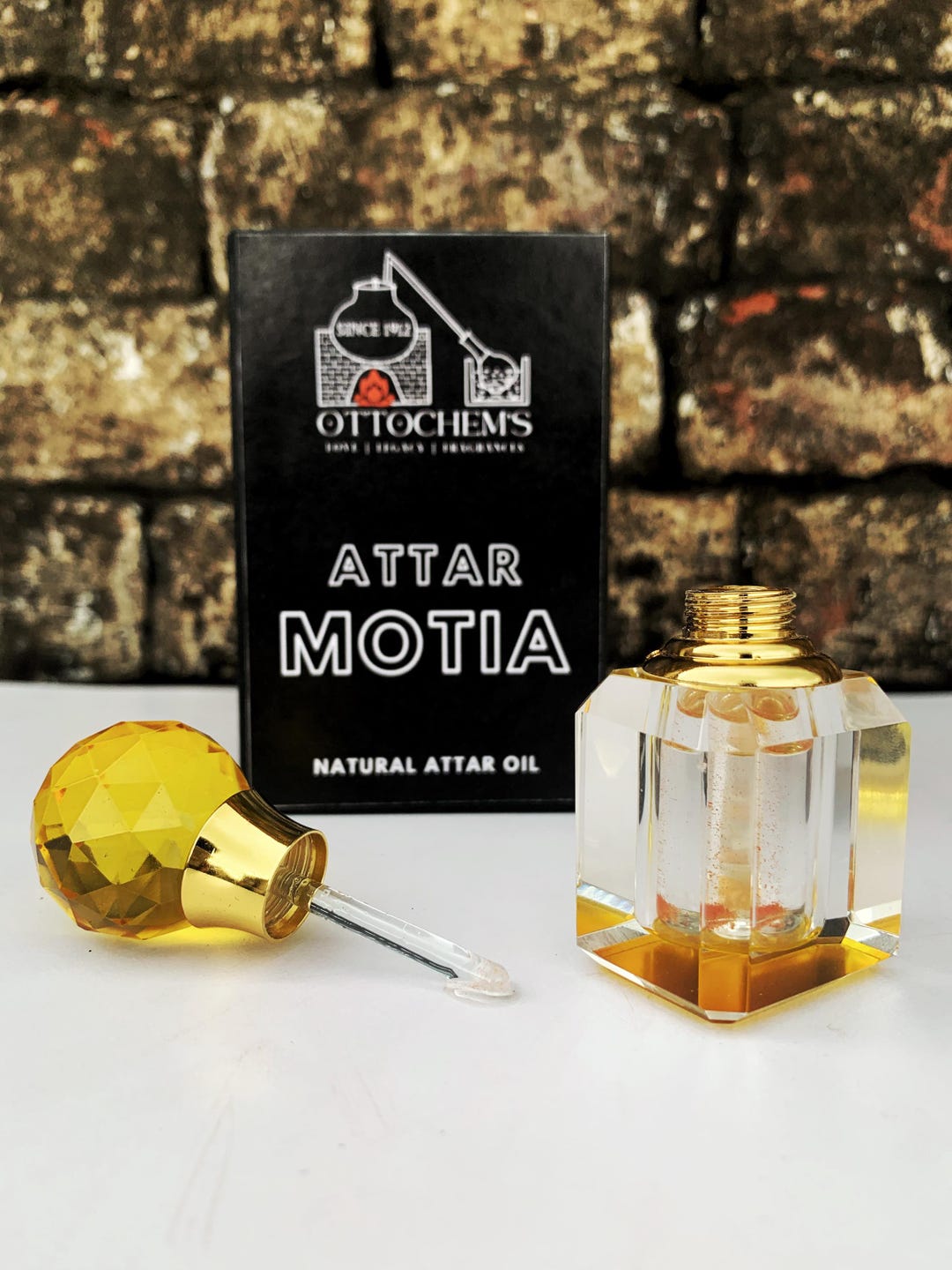 Attar Motia Indian Jasmine Perfume Oil, Premium Alcohol-free Vegan ...