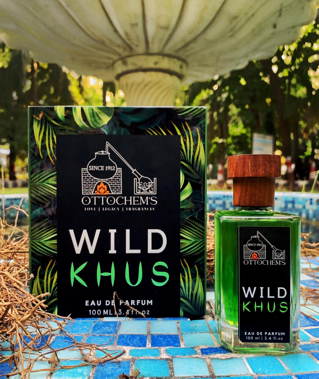 Wild Khus, Eau De Parfum, Natural Vetiver Perfume, Based on Indian Khus ...