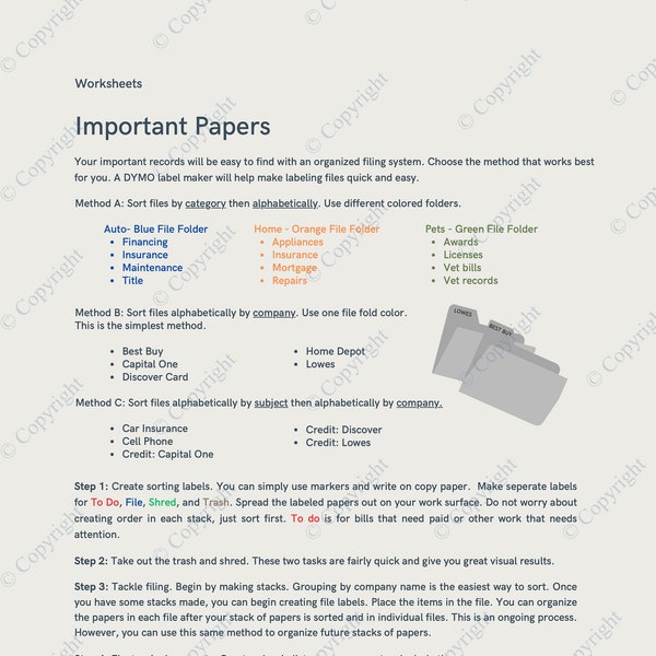 Important Papers - Etsy