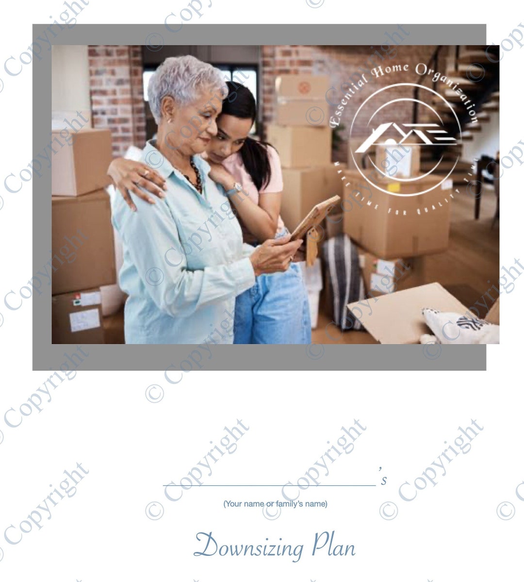 Downsizing Plan by Essential Home Organization Printable - Etsy