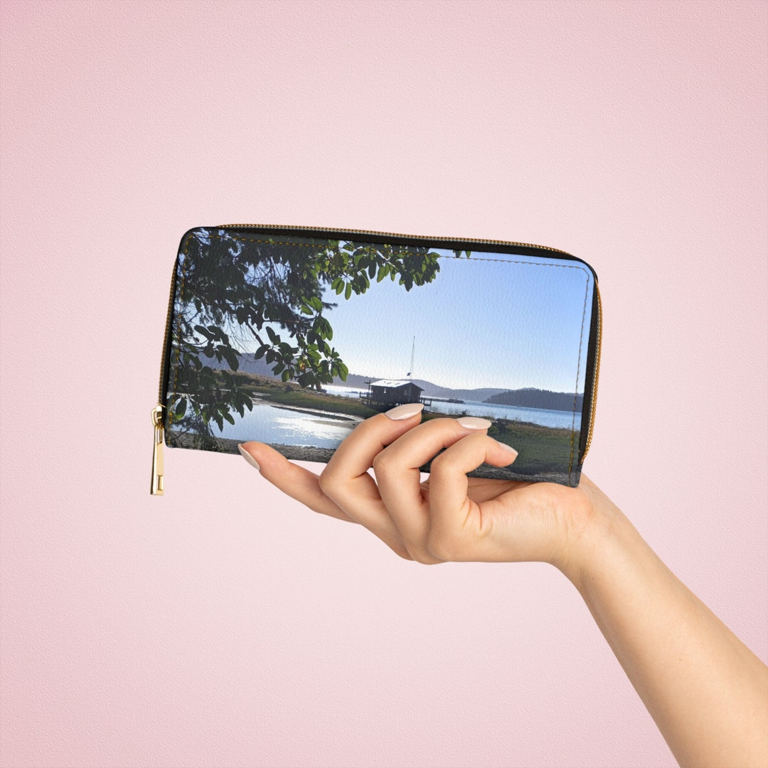 House on the Water Zipper Wallet, Beach Wallet, Nature Lovers ...