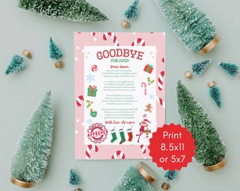 Elf Arrival Letter Editable Canva Template Personalized Elf Magic Elf ...