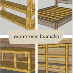 DIY Plan Bundle, Summer Sale, DIY Plan Bundle, Woodworking Plans ...